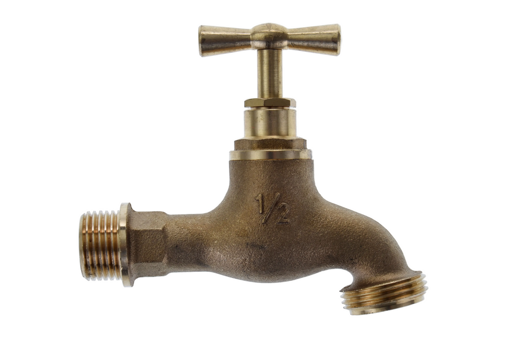 Tappkran mässing 1/2" till Regnvattentunna – Archer Knox